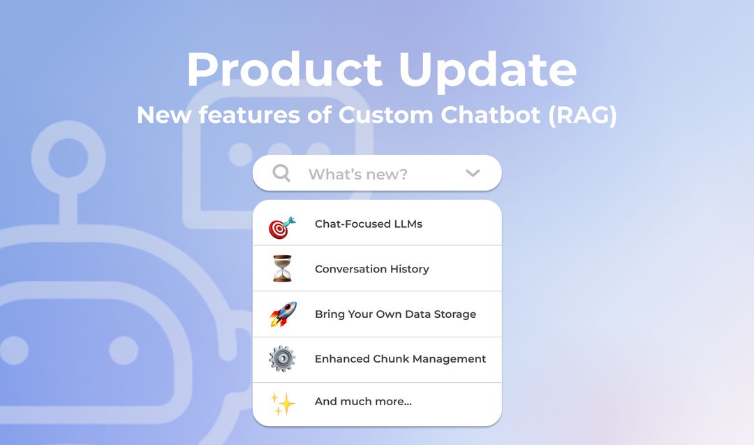 Our Custom Chatbot Gets Supercharged with New Features | Eden AI