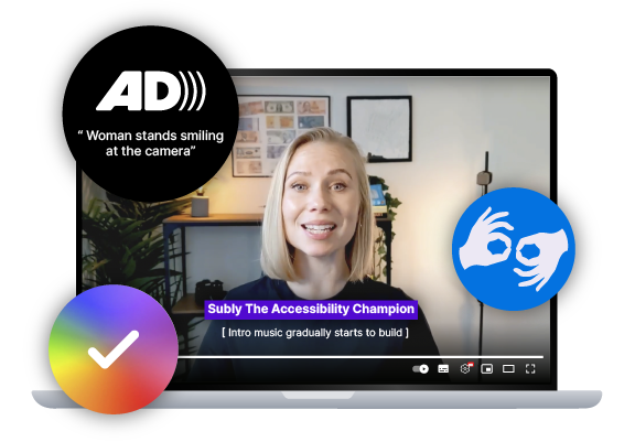Subly: Accessibility, Subtitles, Captions (CC), Translation, Audio ...