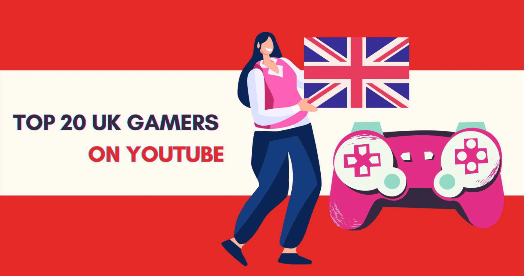 Top 20 Gaming YouTubers in the UK You Need to Know | CloutBoost