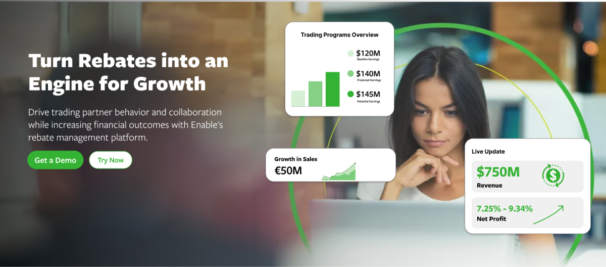 Rebate Management Software for B2B Growth | Enable