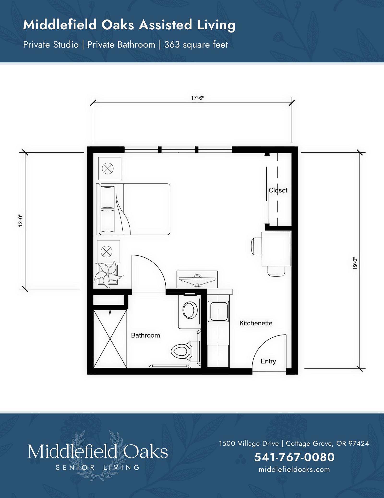 Middlefield Oaks | Assisted Living & Memory Care Cottage Grove