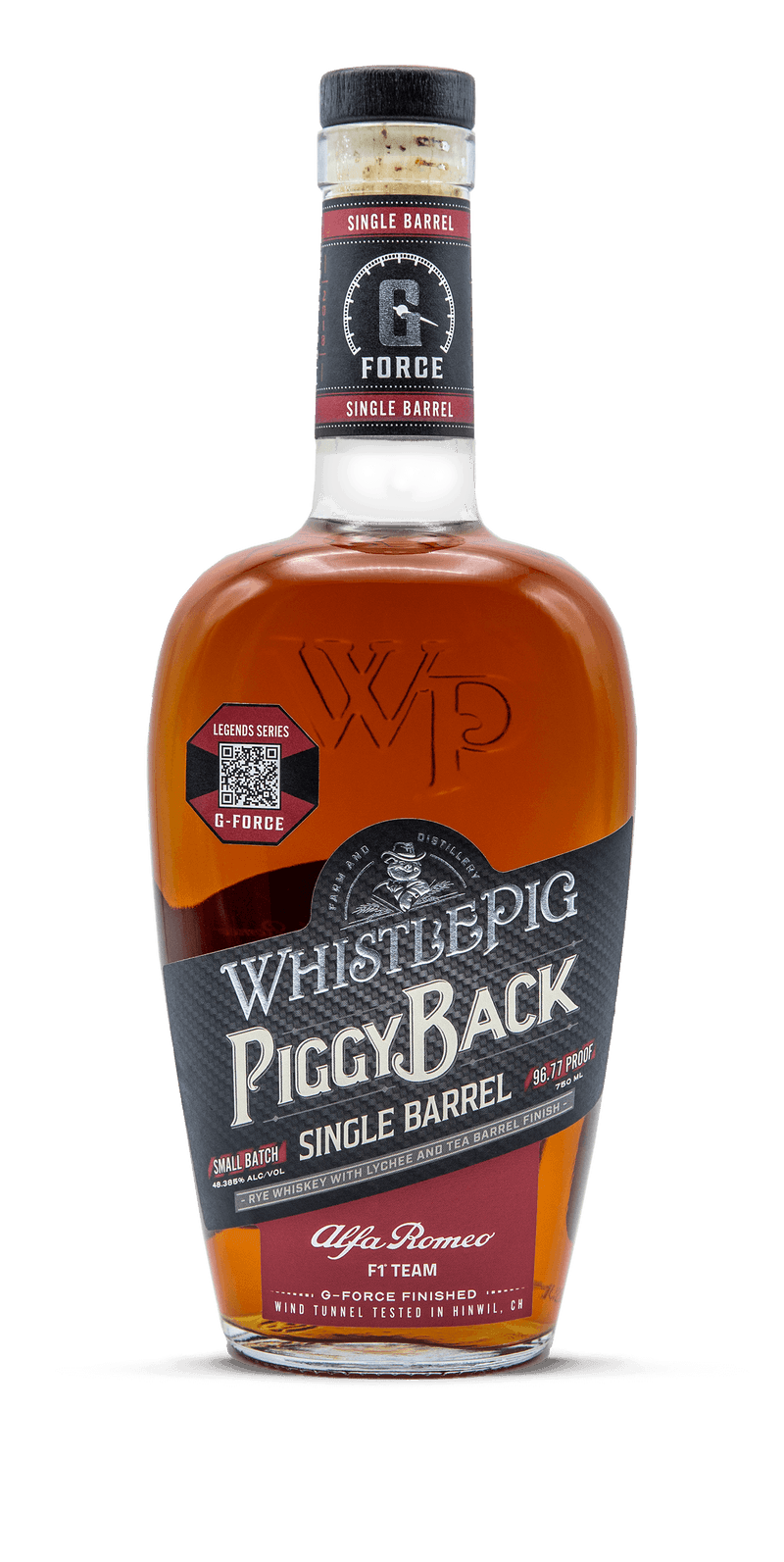 Piggyback 6 Year 100% Rye Whiskey | WhistlePig Whiskey