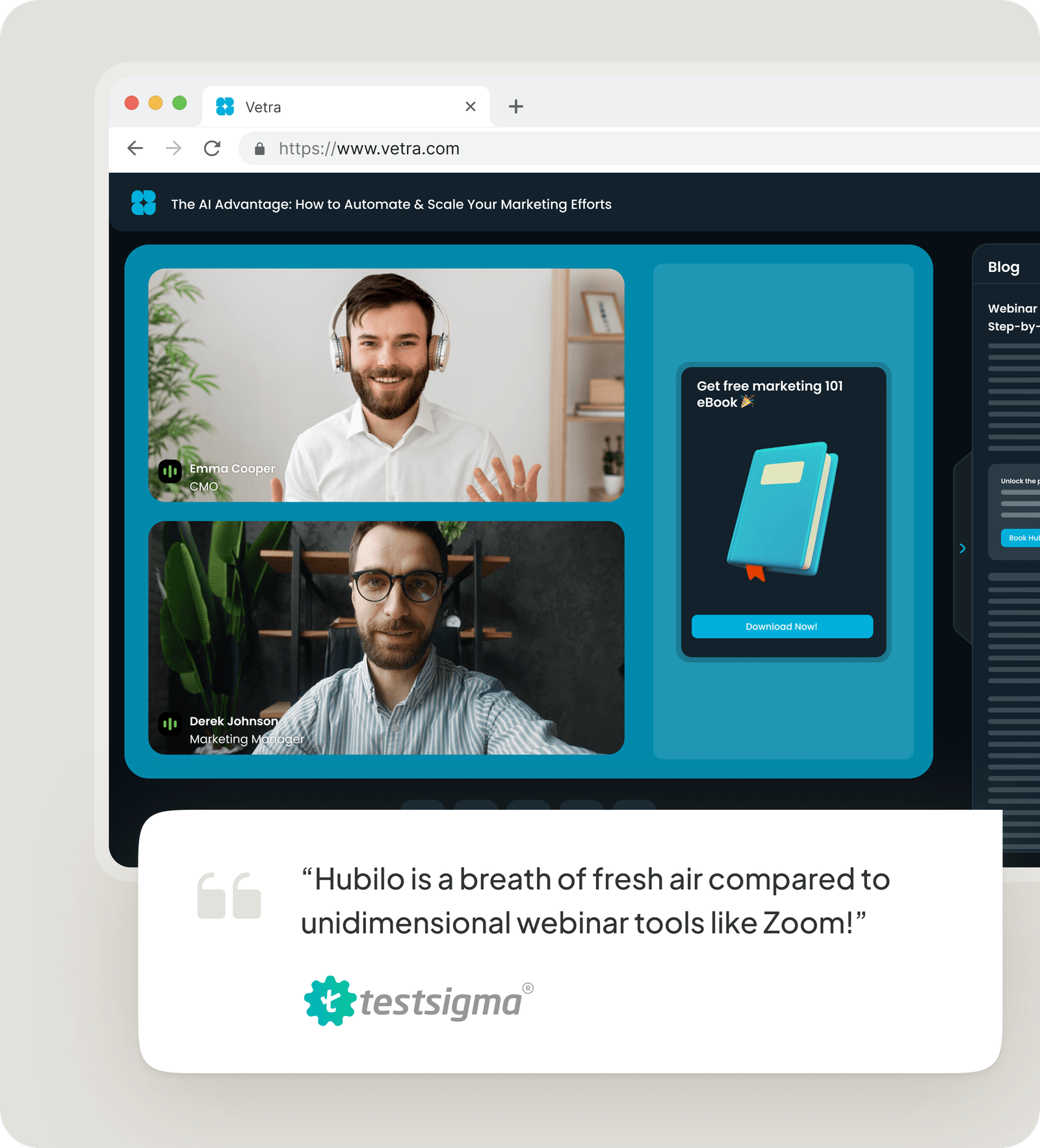 Webinar Platform | Host Engaging Webinars with Hubilo’s Webinar+