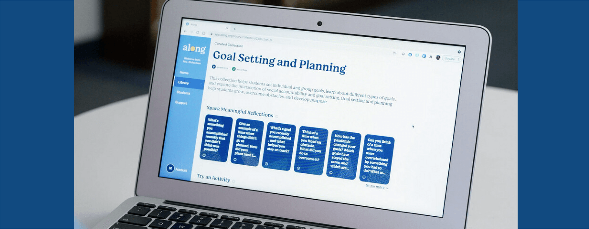 CAHS Principal Pilots New App with Students