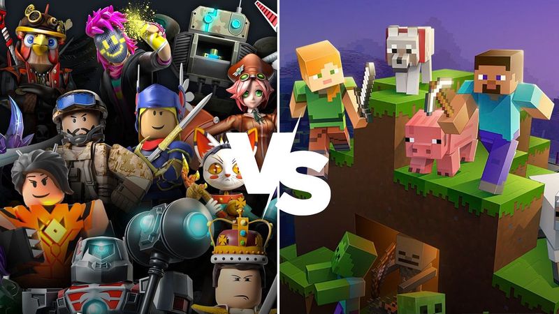 Roblox vs Minecraft: Which Block-Building Game Reigns Supreme?