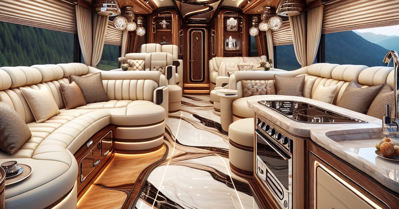 10 Most Luxurious RV Interiors Fit for a Billionaire | RV Rank