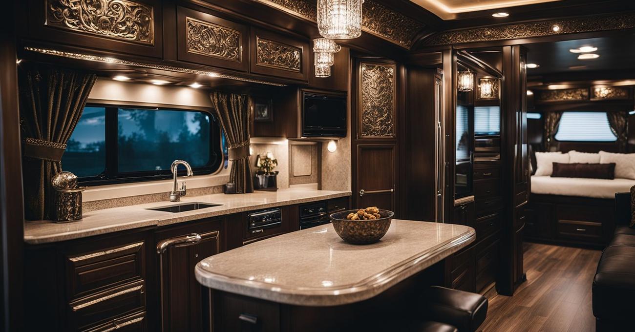 10 RVs with Gothic-Inspired Interiors for a Dramatic Flair