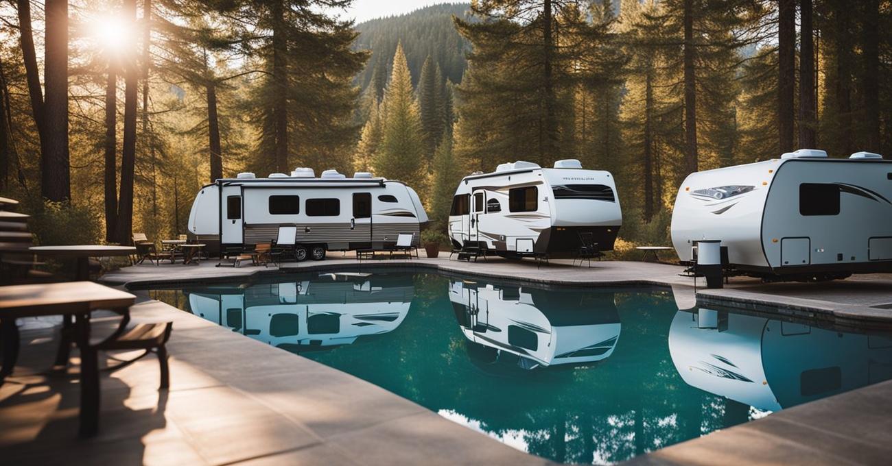 10 Luxury RVs with Onboard Pools and Hot Tubs | RV Rank