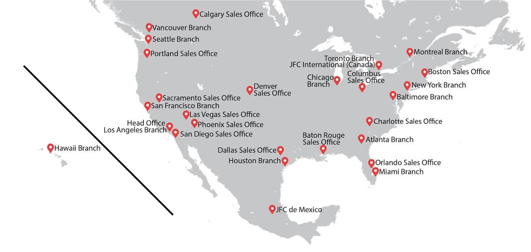 Locations - JFC International