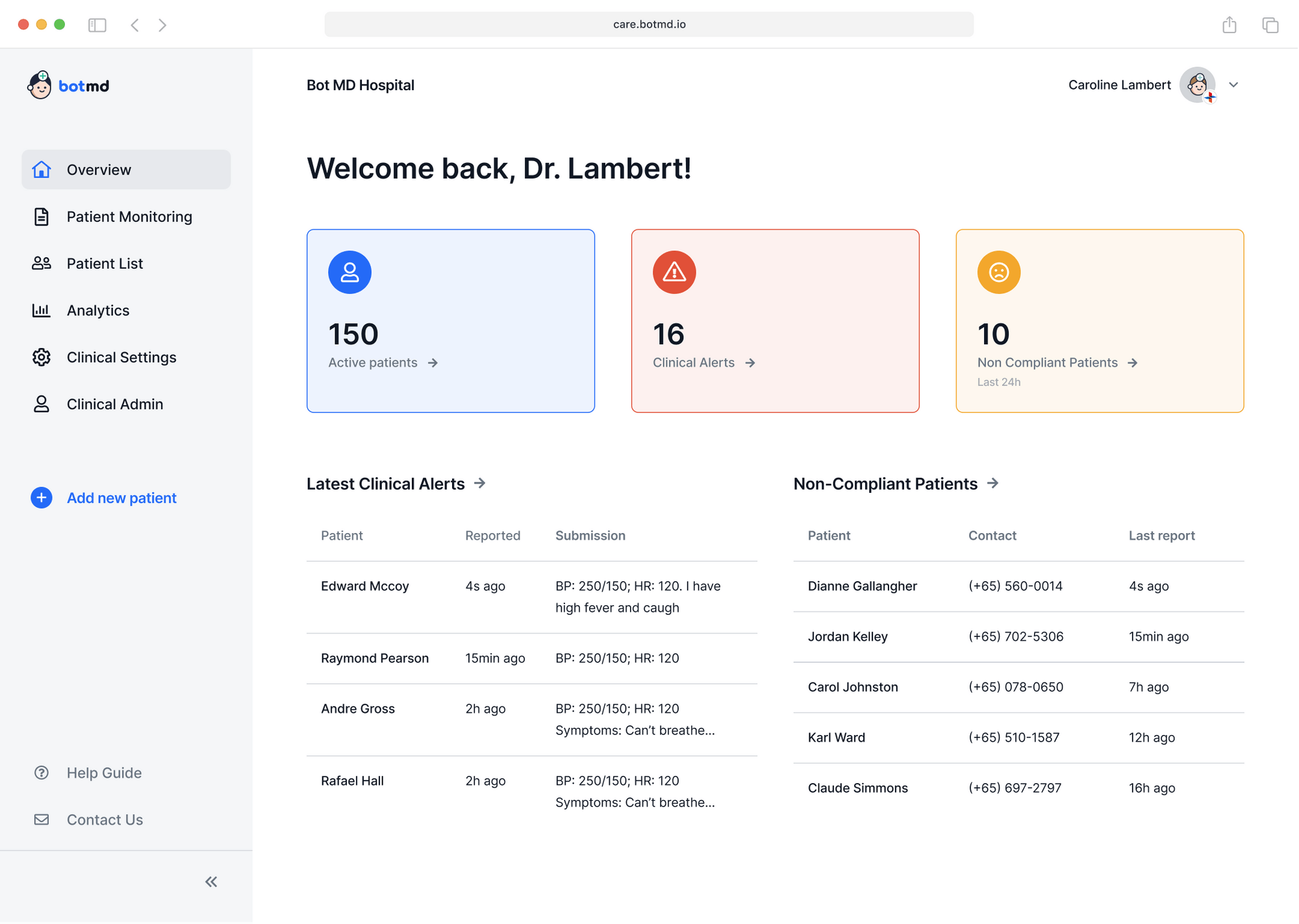 Bot MD | AI-Powered Patient Engagement Platform