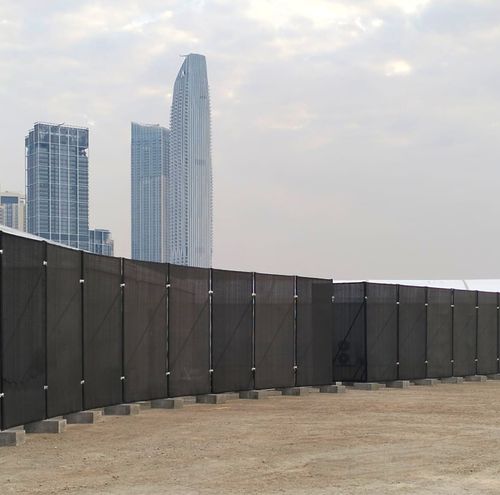 Construction Site Fencing in Dubai | Logical Contracting