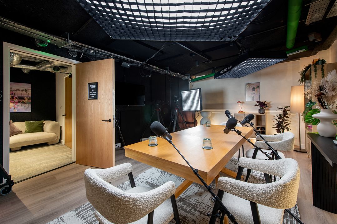 Podcast Studio in London, Podcast Studio Hire London - Podshop