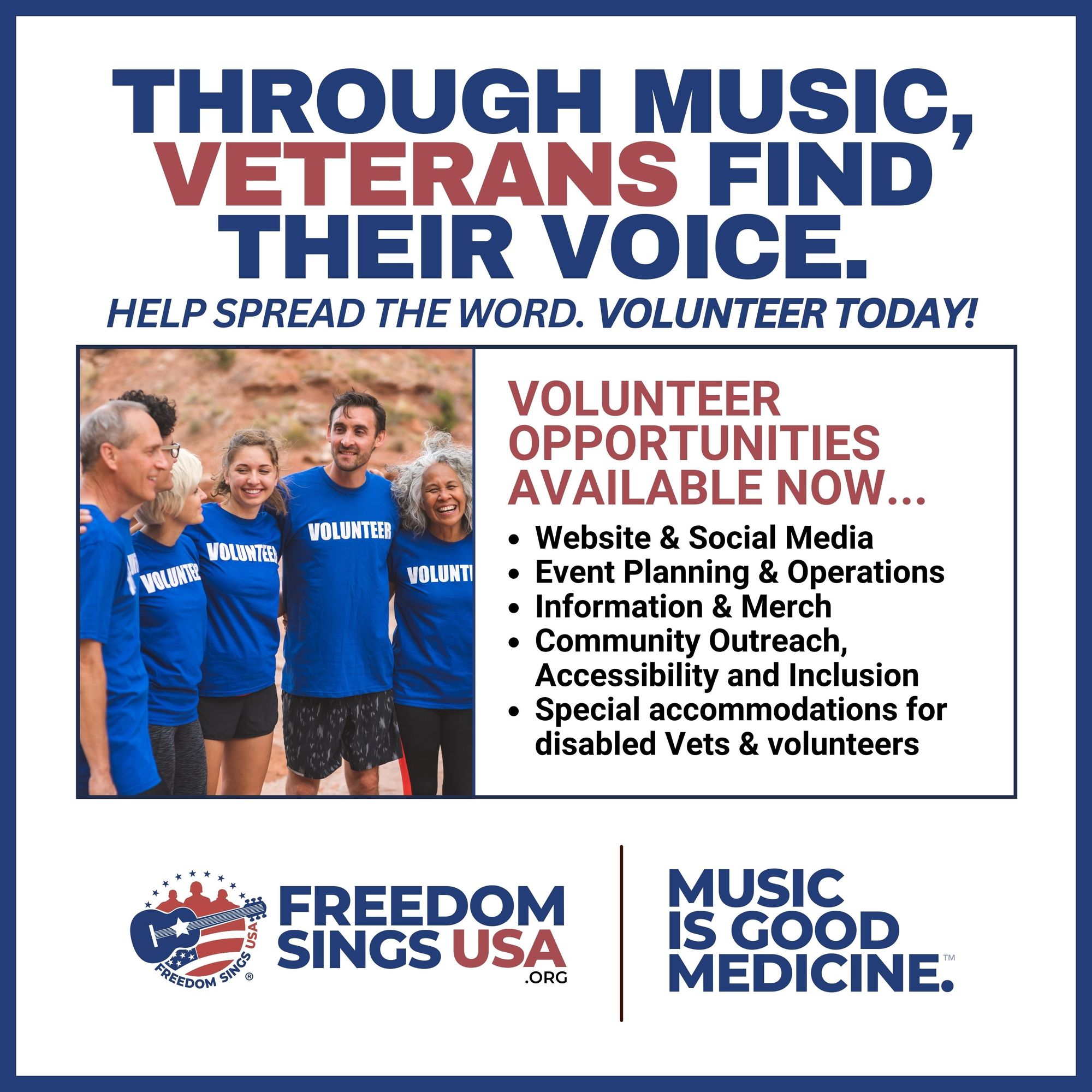 Music Arts Therapy for Veterans - Since 2014