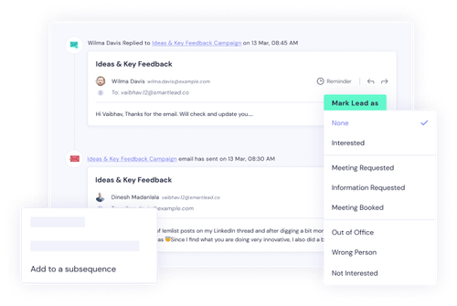 Smartlead API, Webhooks and Automation