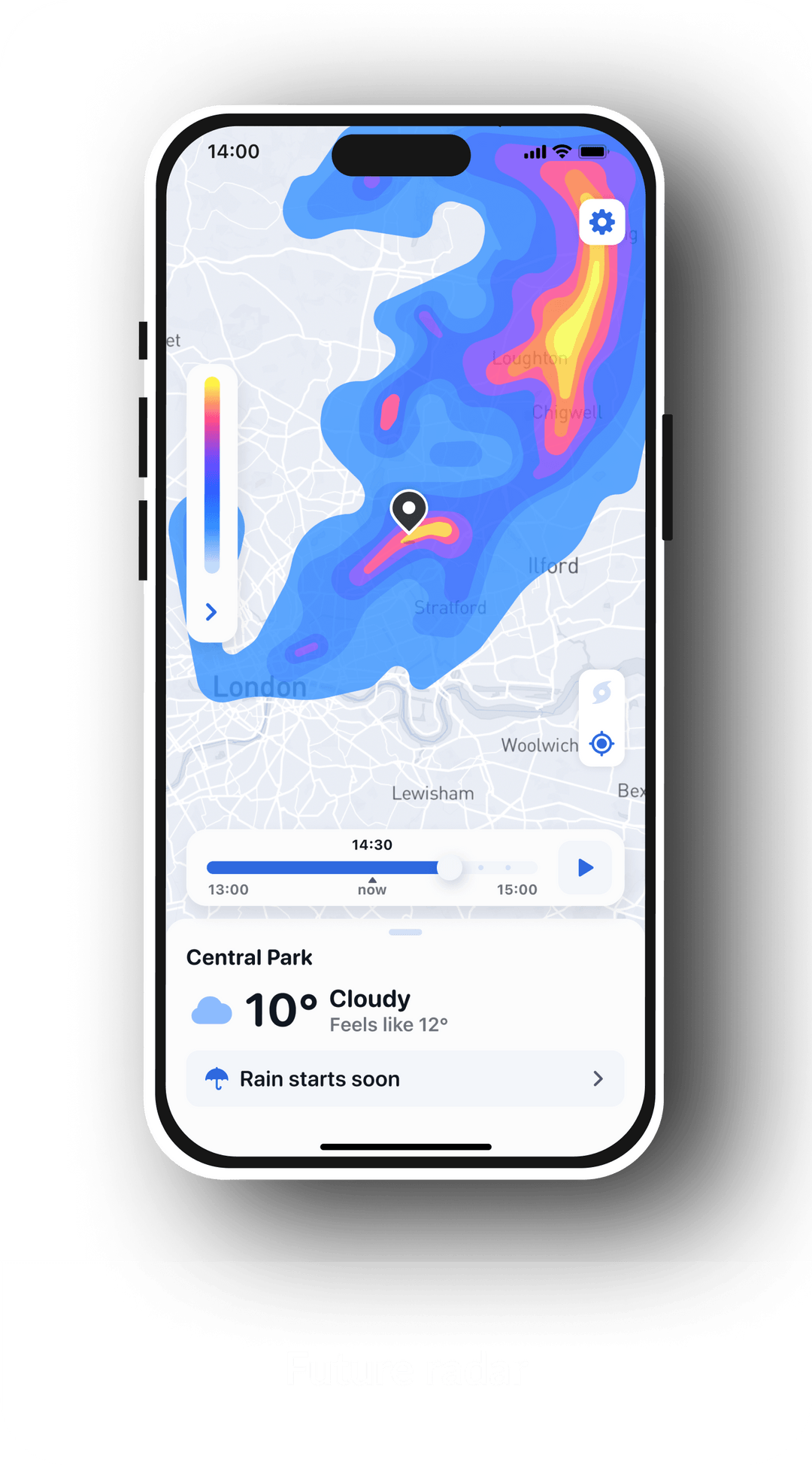 Rainbow Weather: AI Forecast, Local Radar, Hurricane Tracker
