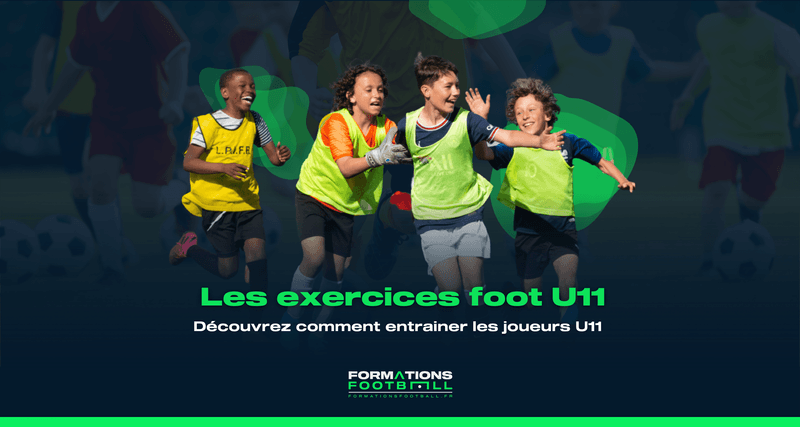 Les exercices de foot U11 | Formations Football