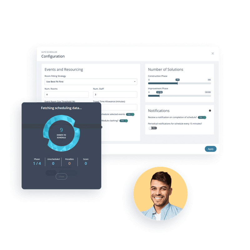 Optime Timetabler: Activity Scheduling & Management