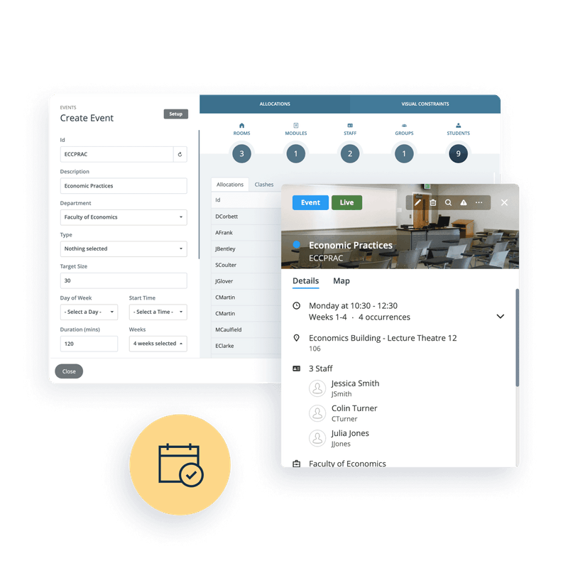 Optime Timetabler: Activity Scheduling & Management