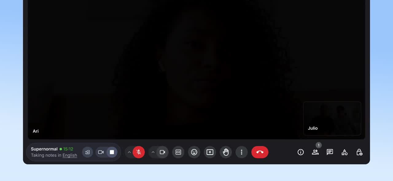 AI-Powered meetings · Supernormal