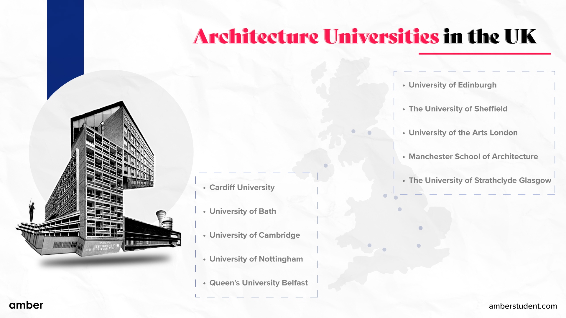 Best Architecture Universities In UK 2024 | Amber