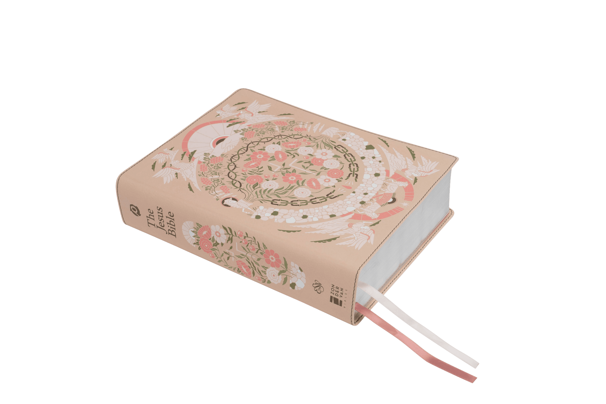 The Jesus Bible - NIV - Blush Pink