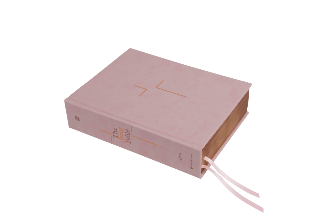 The Jesus Bible - NIV - Blush Pink