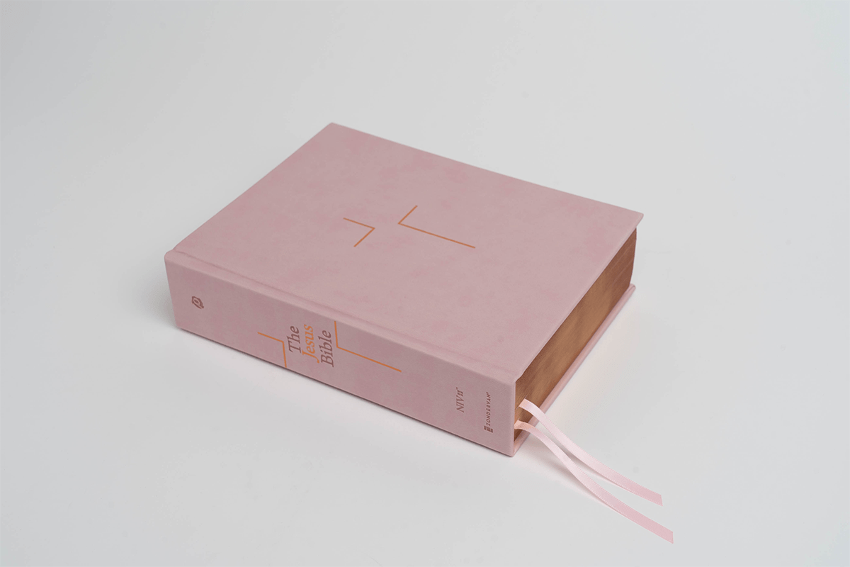 The Jesus Bible - NIV - Blush Pink