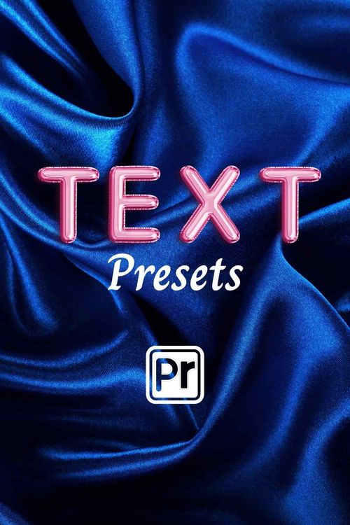 10 Premium Text Presets For Premiere Pro | Envato - Free Downloads ...