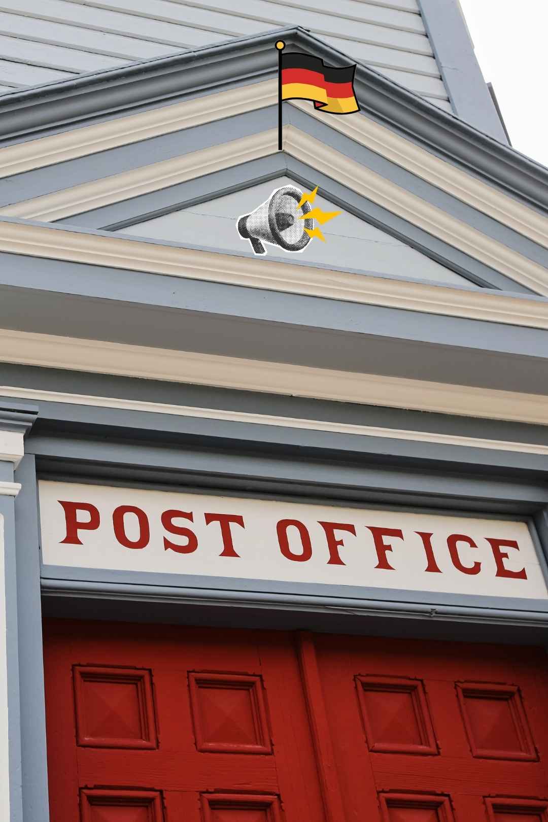 German Post Office Ambience Premium Sound Effect