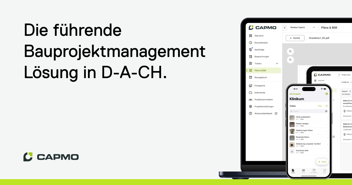 Capmo | Pläne & BIM