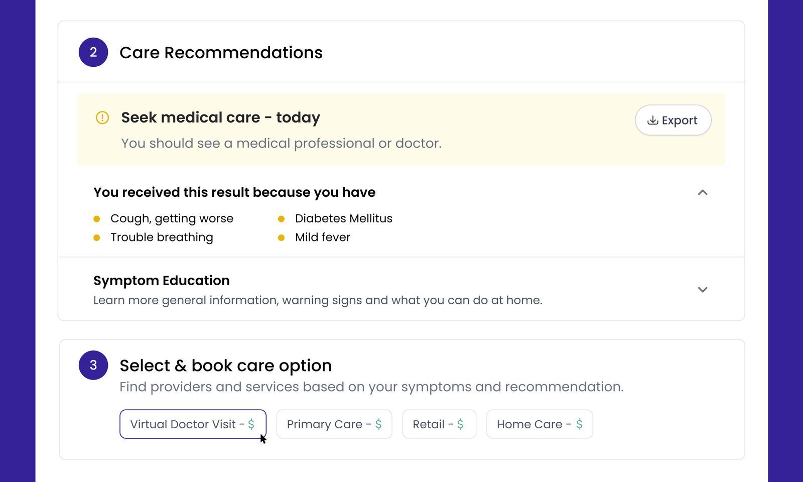 Agentic AI Symptom Checker & Patient Triage for Better Healthcare Access | Clearstep