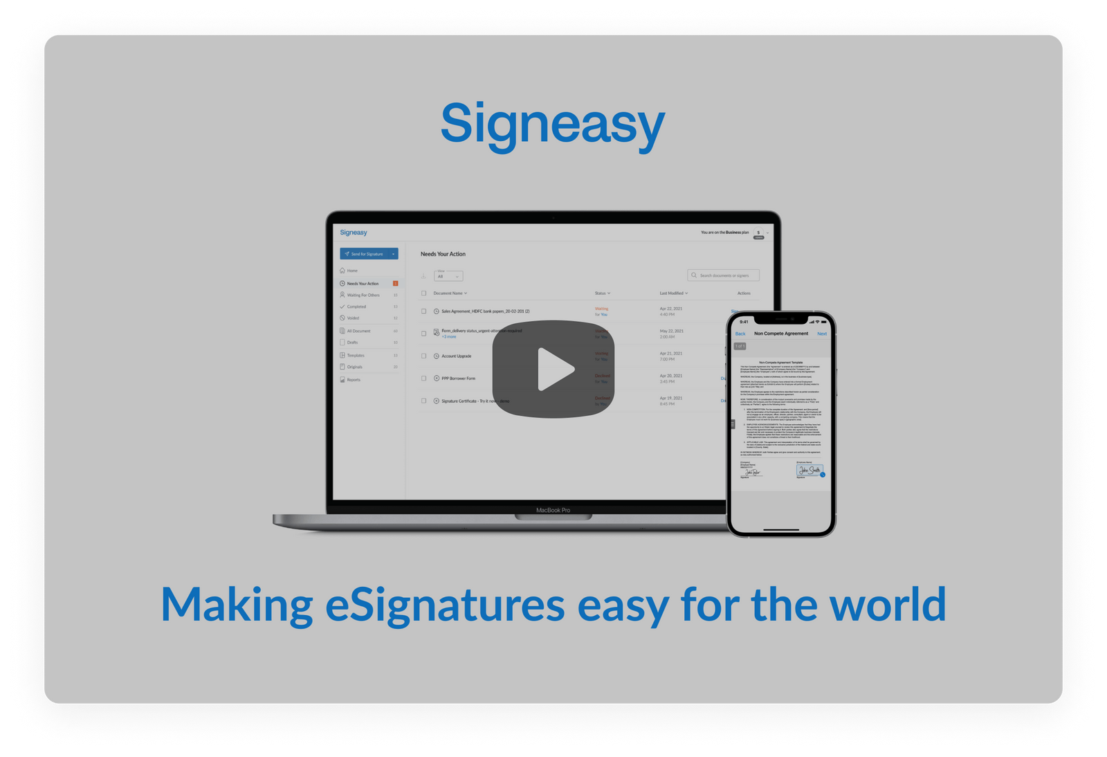 Sign PDFs Online for free with Electronic Signature