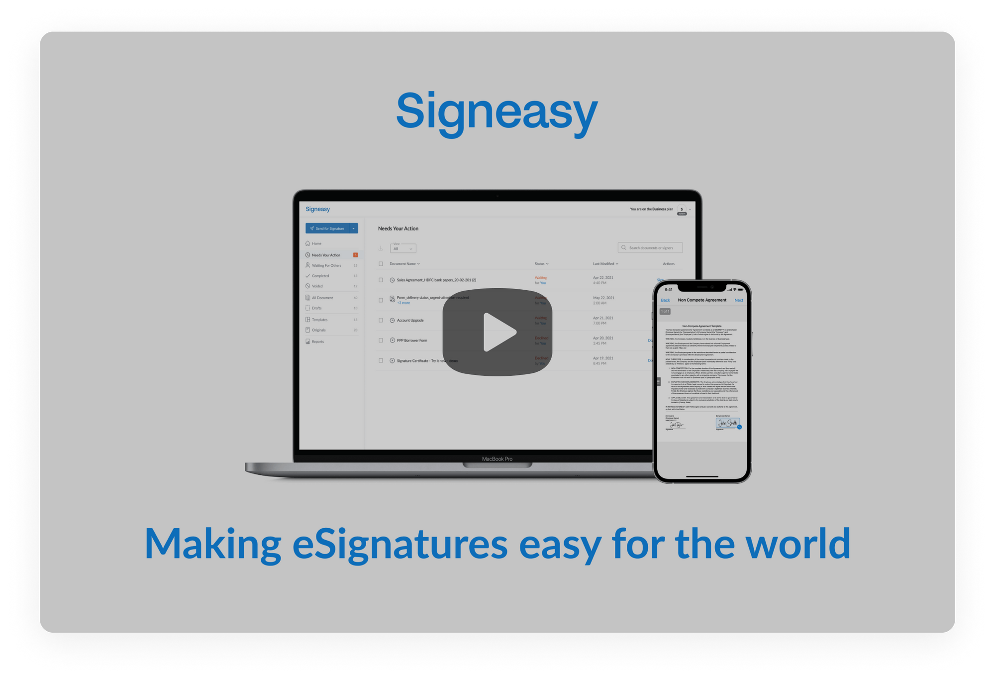 Sign PDFs Online for free with Electronic Signature