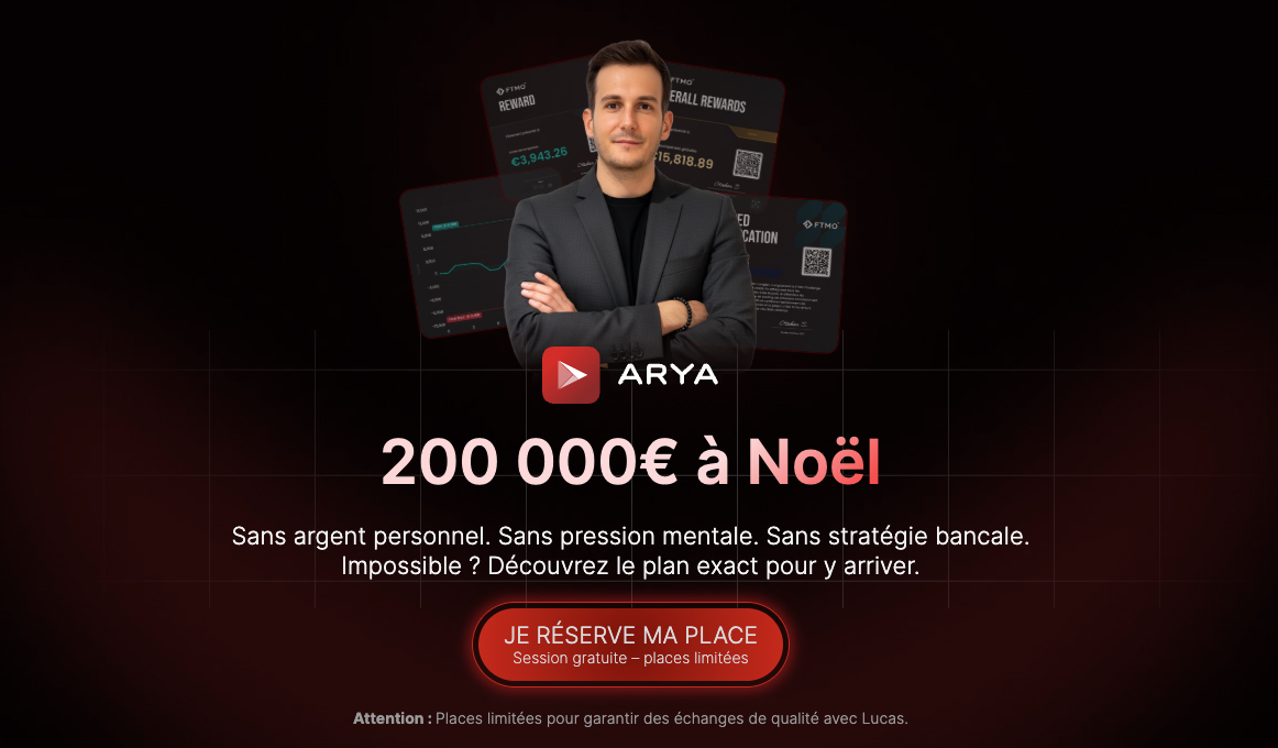 ARYA Trading | 200 000€ à Noël
