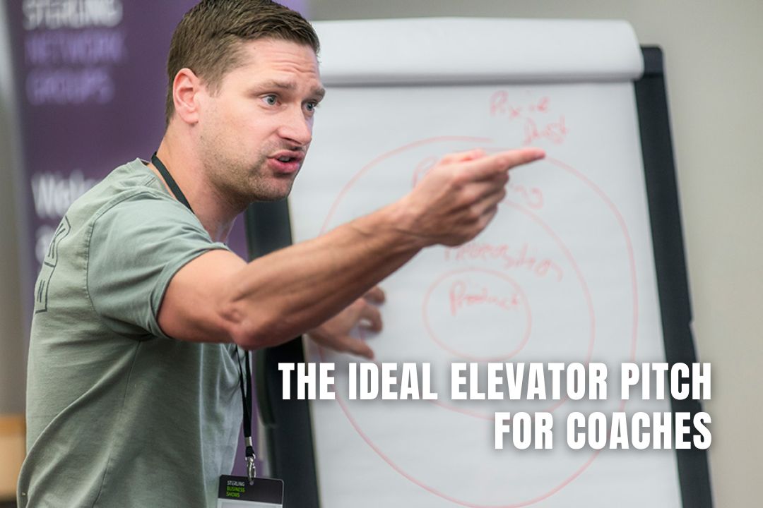 The Ideal Elevator Pitch for Coaches and How to Book Clients