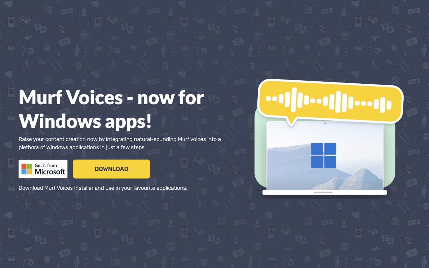 Download and Install Murf AI voices for Windows