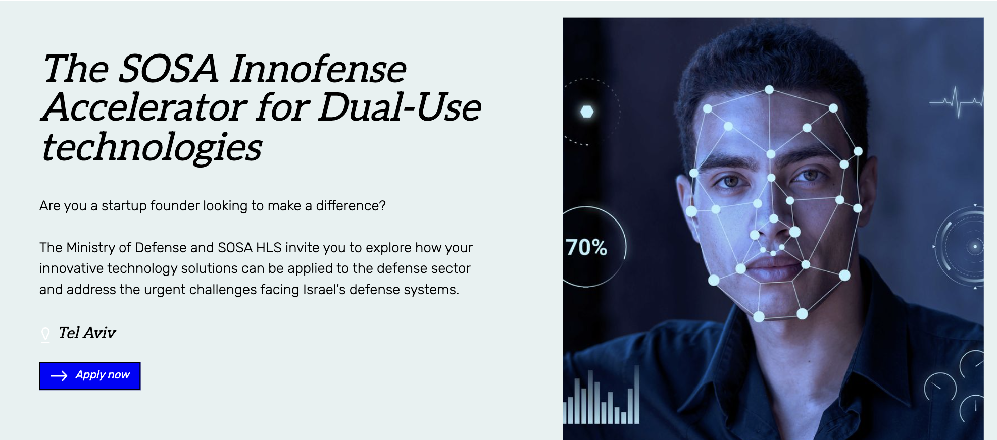 The SOSA Innofense Accelerator for Dual-Use technologies.