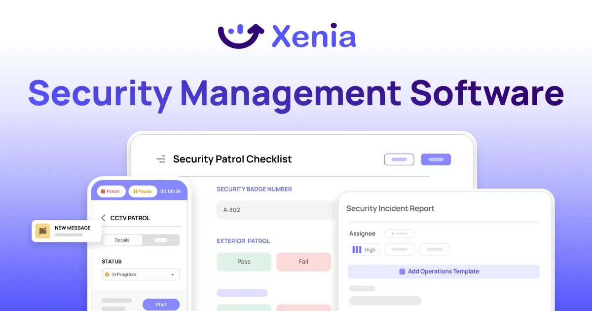 Security Management Software | Try Xenia Today