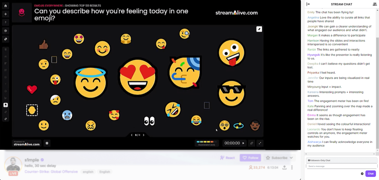 Live polls, quizzes, wordclouds, spinner wheels & more for Twitch livestreams