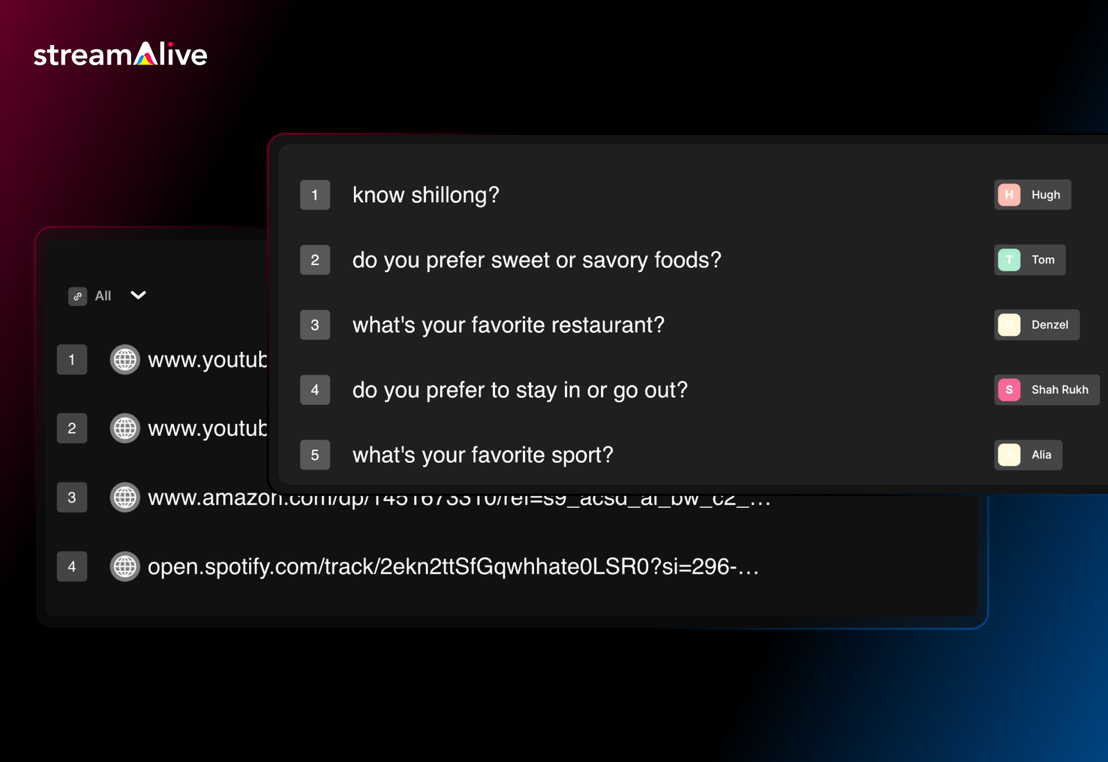 StreamAlive app for Zoom