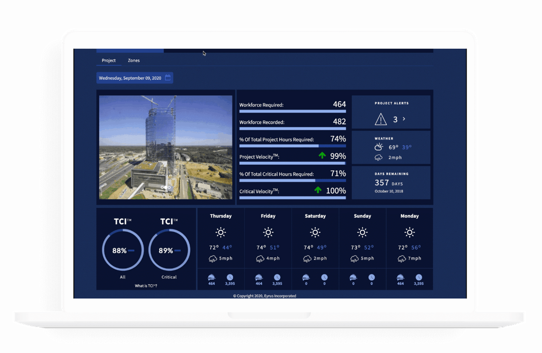 Construction Worksite Management Platform - Eyrus