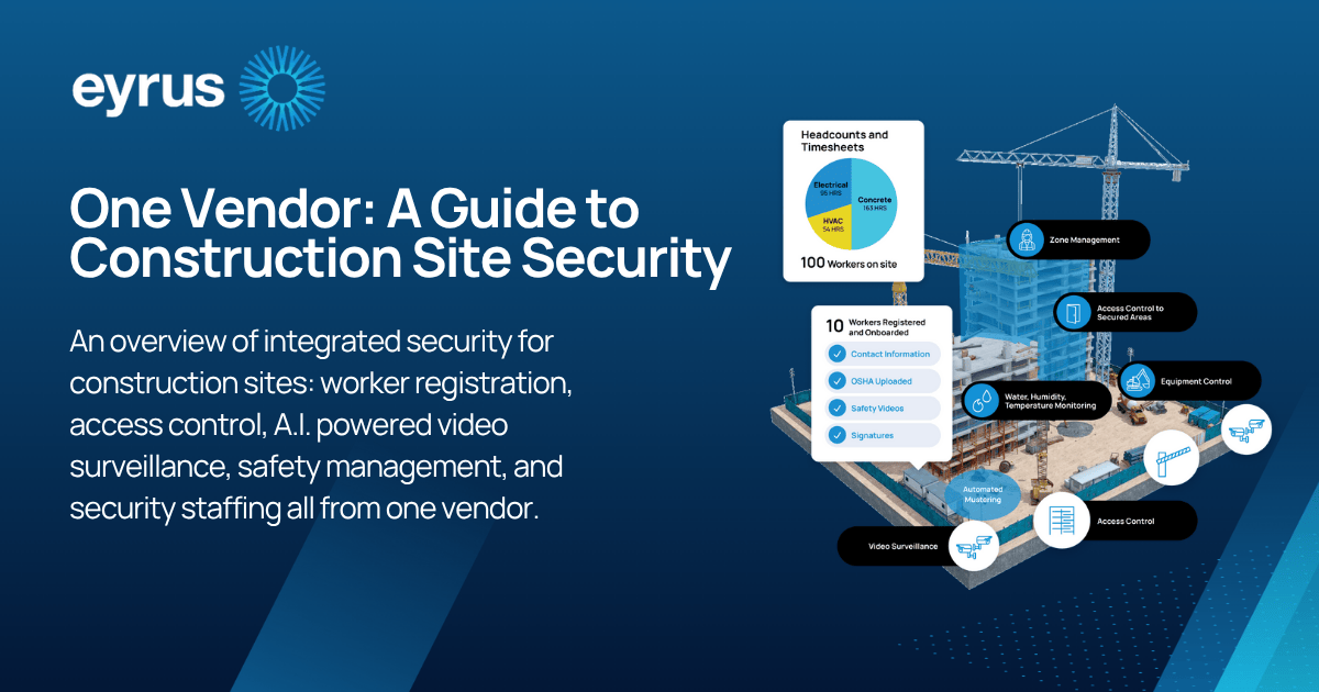 Guide to Construction Site Security: One Vendor