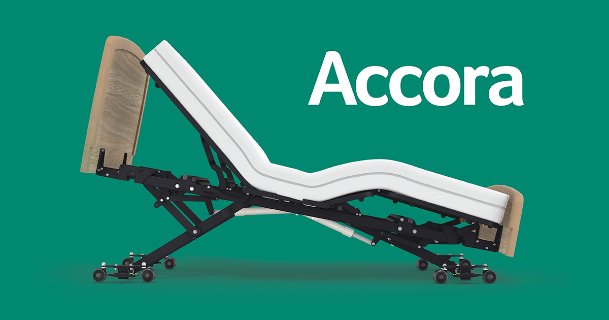 Adjustable floor level Nursing Beds and Geriatric chair | Accora