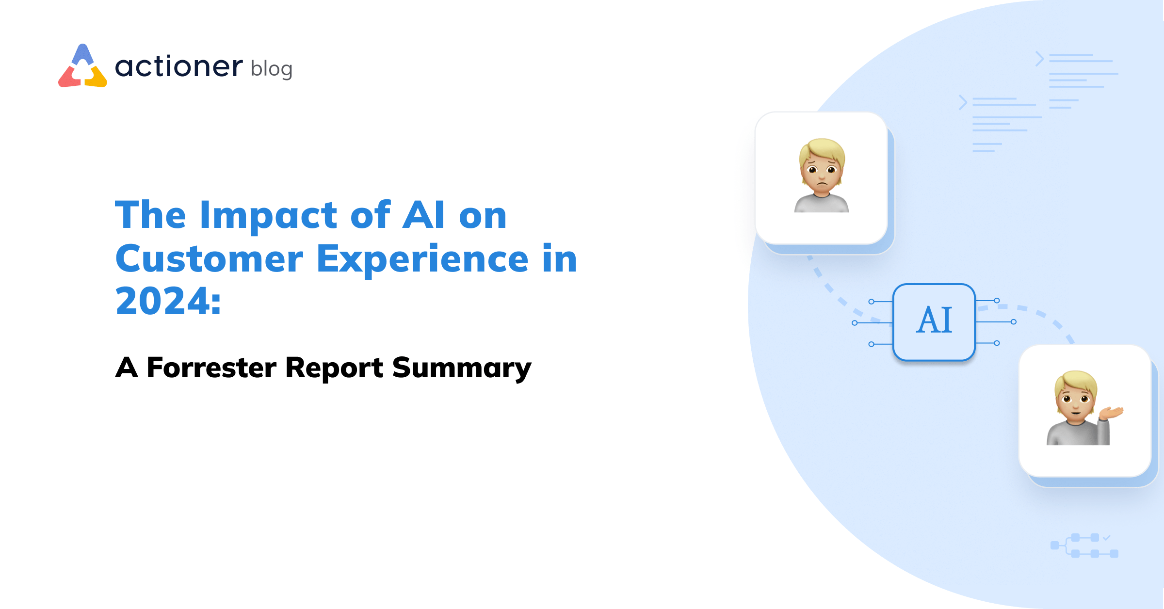 Forrester Report Summary - AI impact on Customer experience in 2024