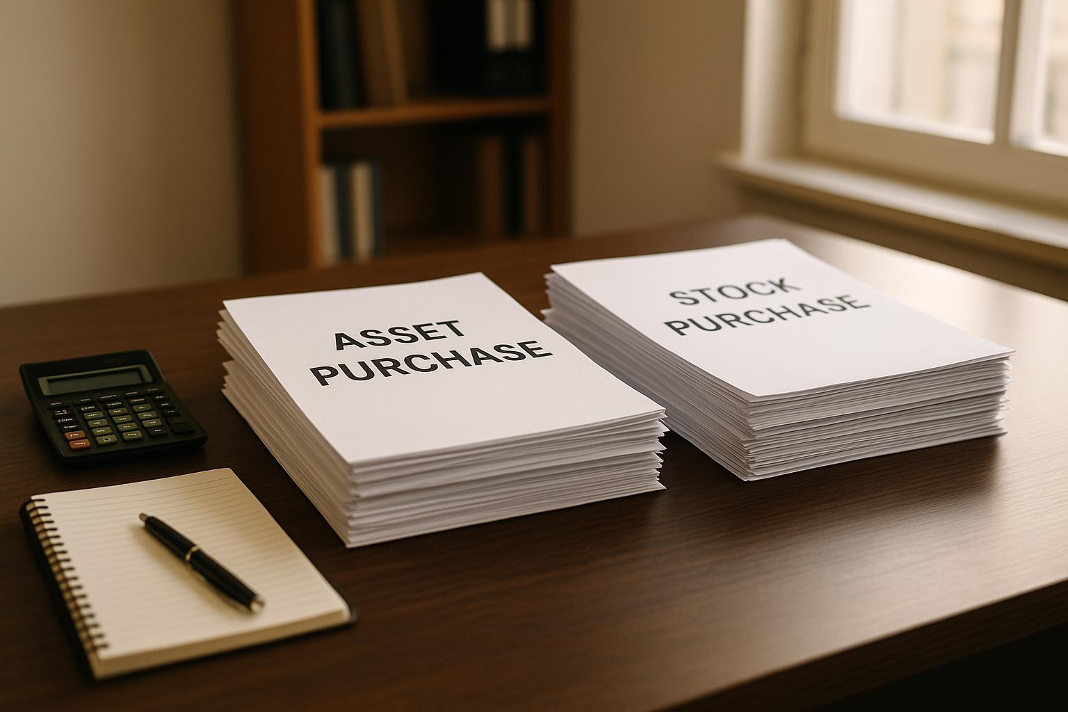 Asset Purchase vs. Stock Purchase: Tax Depreciation Impact | KUMO