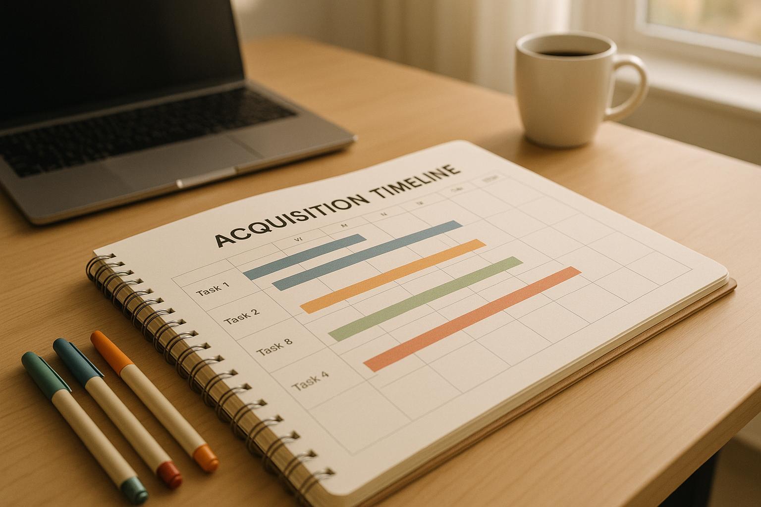 Acquisition Timeline Planner | KUMO