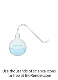 Free Swan neck flask (1/2 liquid) Icons, Symbols & Images | BioRender