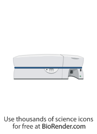 Free Flow cytometer (BD LSR II) Icons, Symbols & Images | BioRender