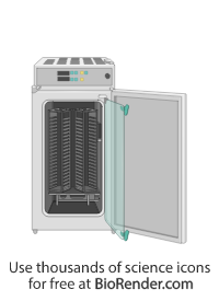 Free Laboratory incubator (cytomat, open) Icons, Symbols & Images ...