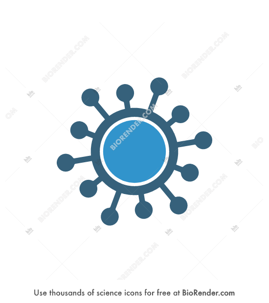 Free Virus 2 (symbol) Icons, Symbols & Images | BioRender